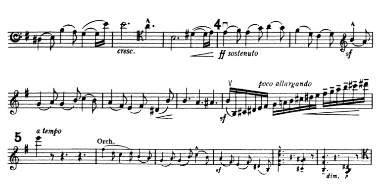 CELLO Range – One of the most expansive ranges of any instrument
