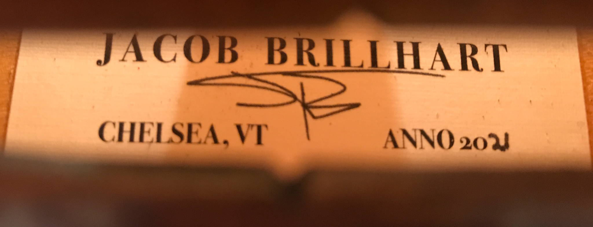 Jacob Brillhart Viola 2021 - 15 7/8 Length of Back