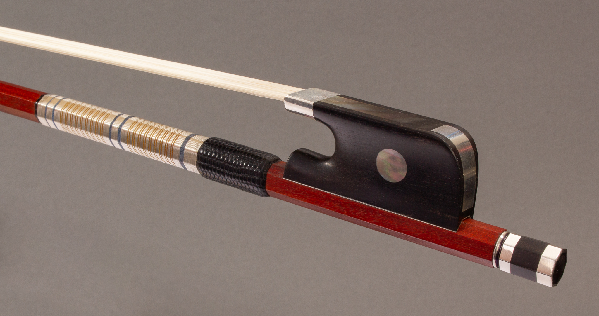 Éric Gagné Silver Mounted Cello Bow 80.94 grams | Dolce Violins
