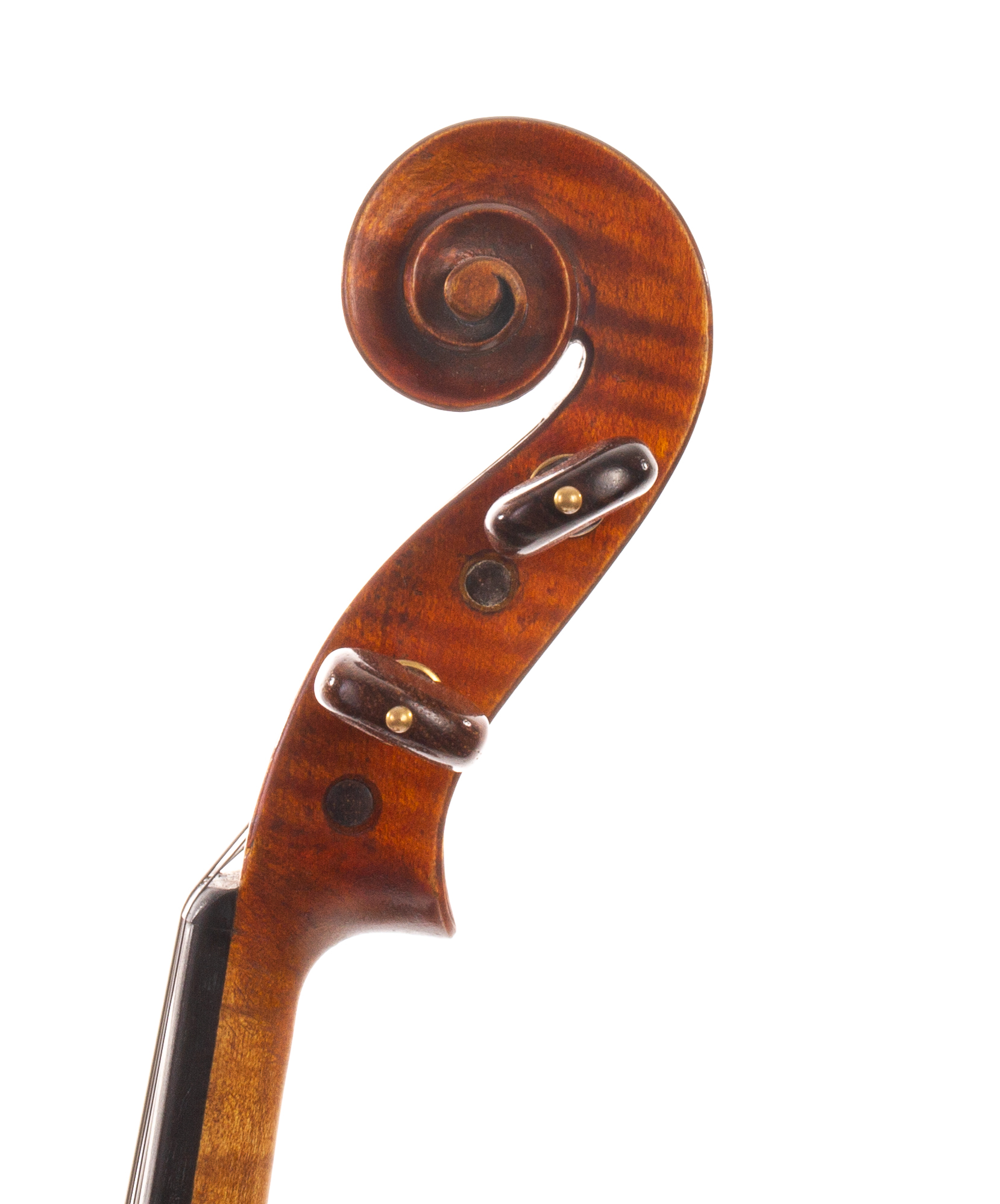 Nicolas Bertholini Viola Mirecourt c. 1910 - 15.5" Length of Back ...