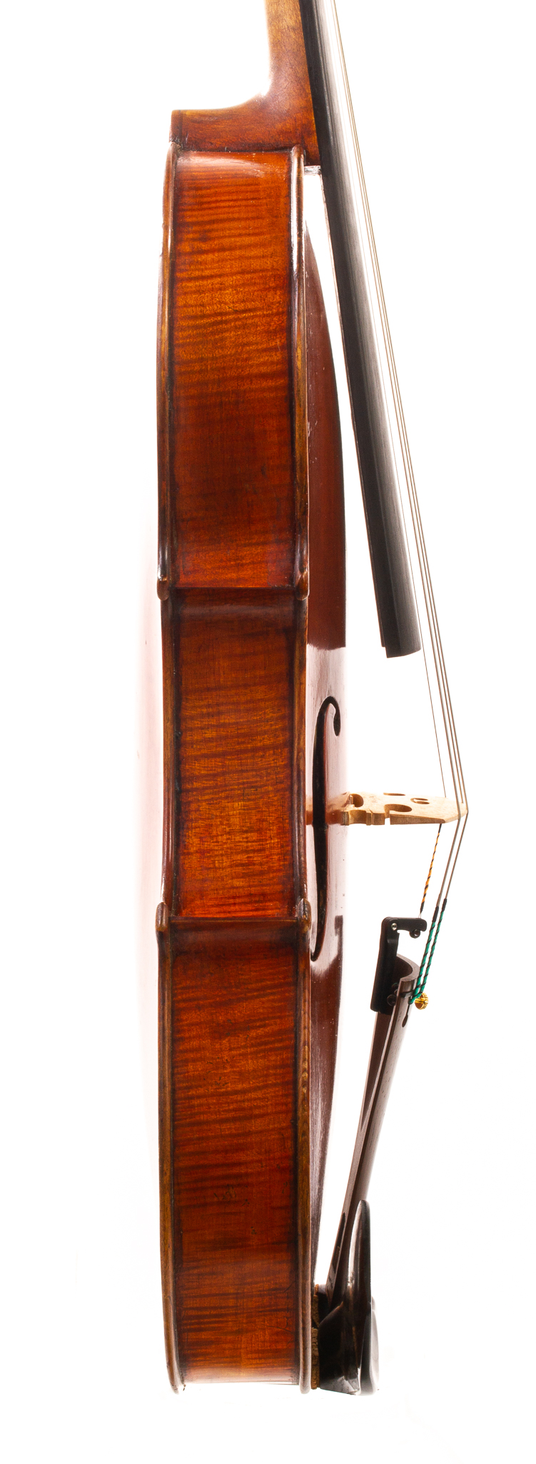 Nicolas Bertholini Viola Mirecourt c. 1910 - 15.5" Length of Back ...