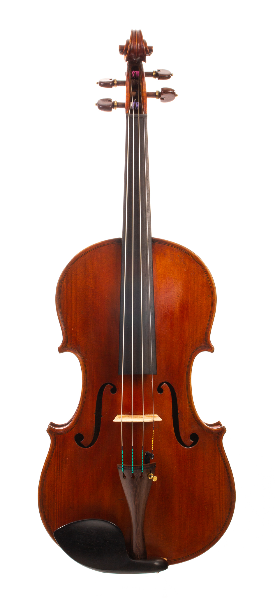 Nicolas Bertholini Viola Mirecourt c. 1910 - 15.5" Length of Back ...
