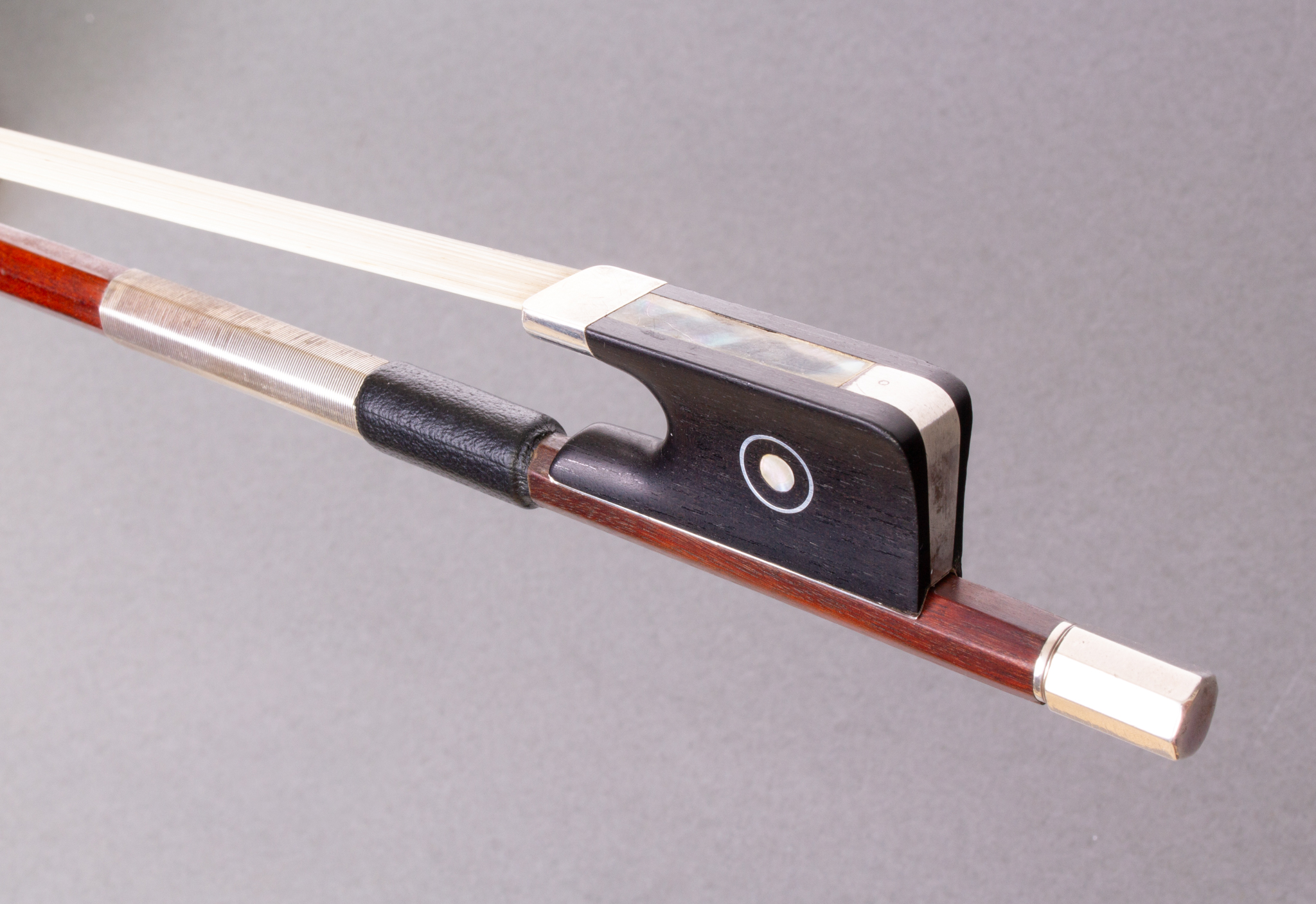 Marie Louis Piernot Silver Mounted Cello Bow | Dolce Violins