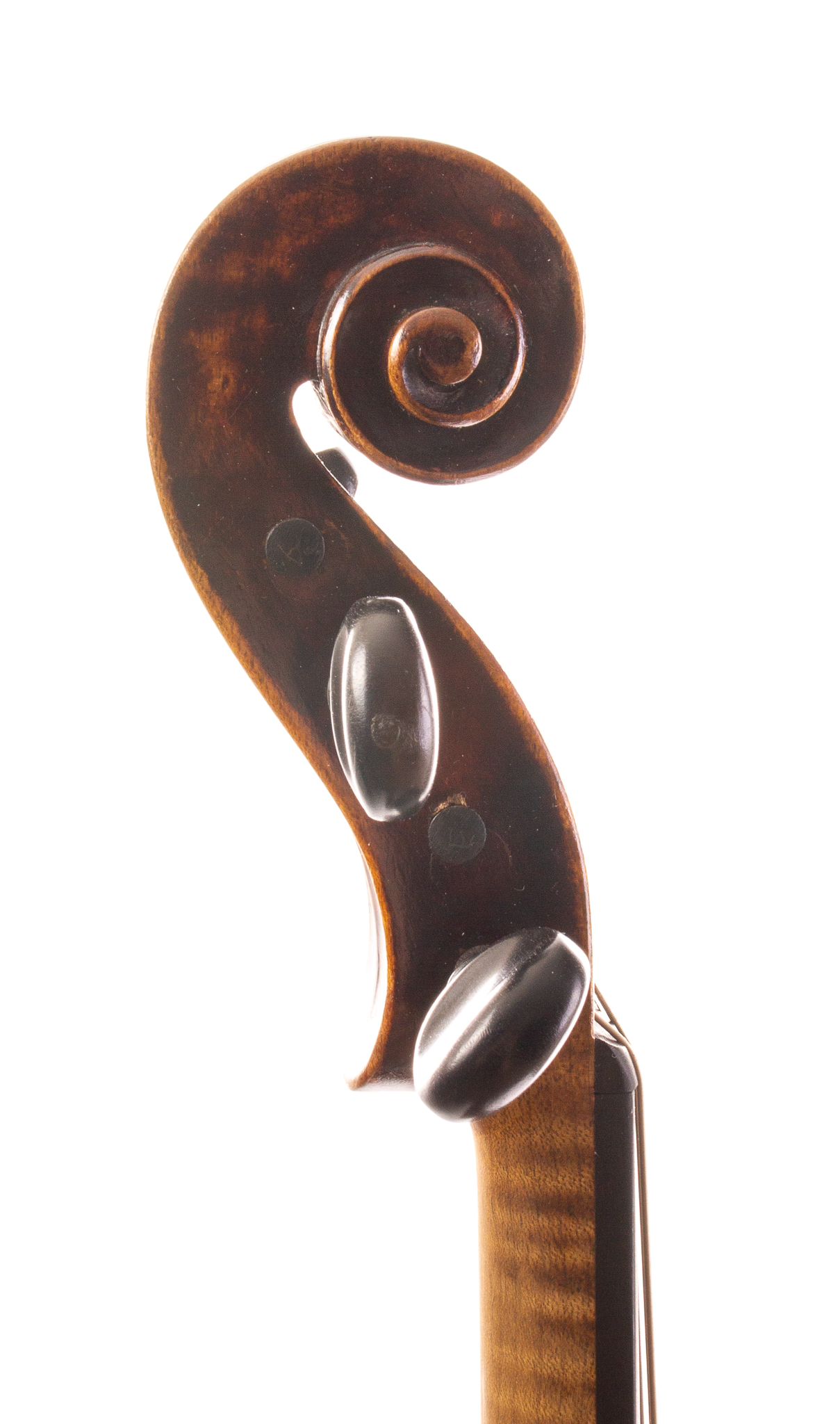 German Violin repaired AE Fisher - circa 1800 | Dolce Violins