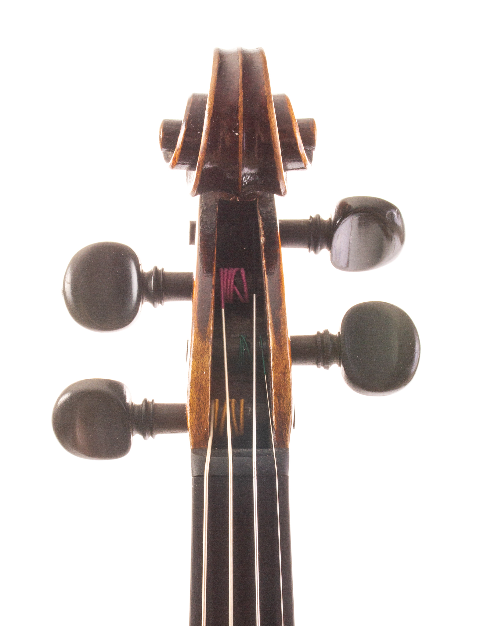 German Violin repaired AE Fisher - circa 1800 | Dolce Violins