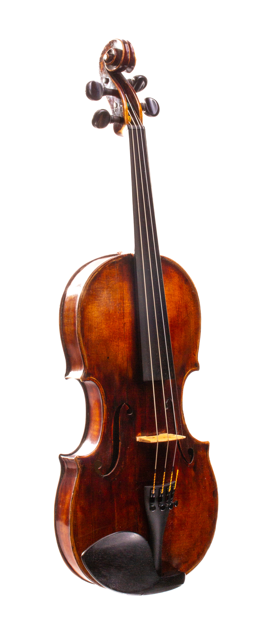 German Violin repaired AE Fisher - circa 1800 | Dolce Violins