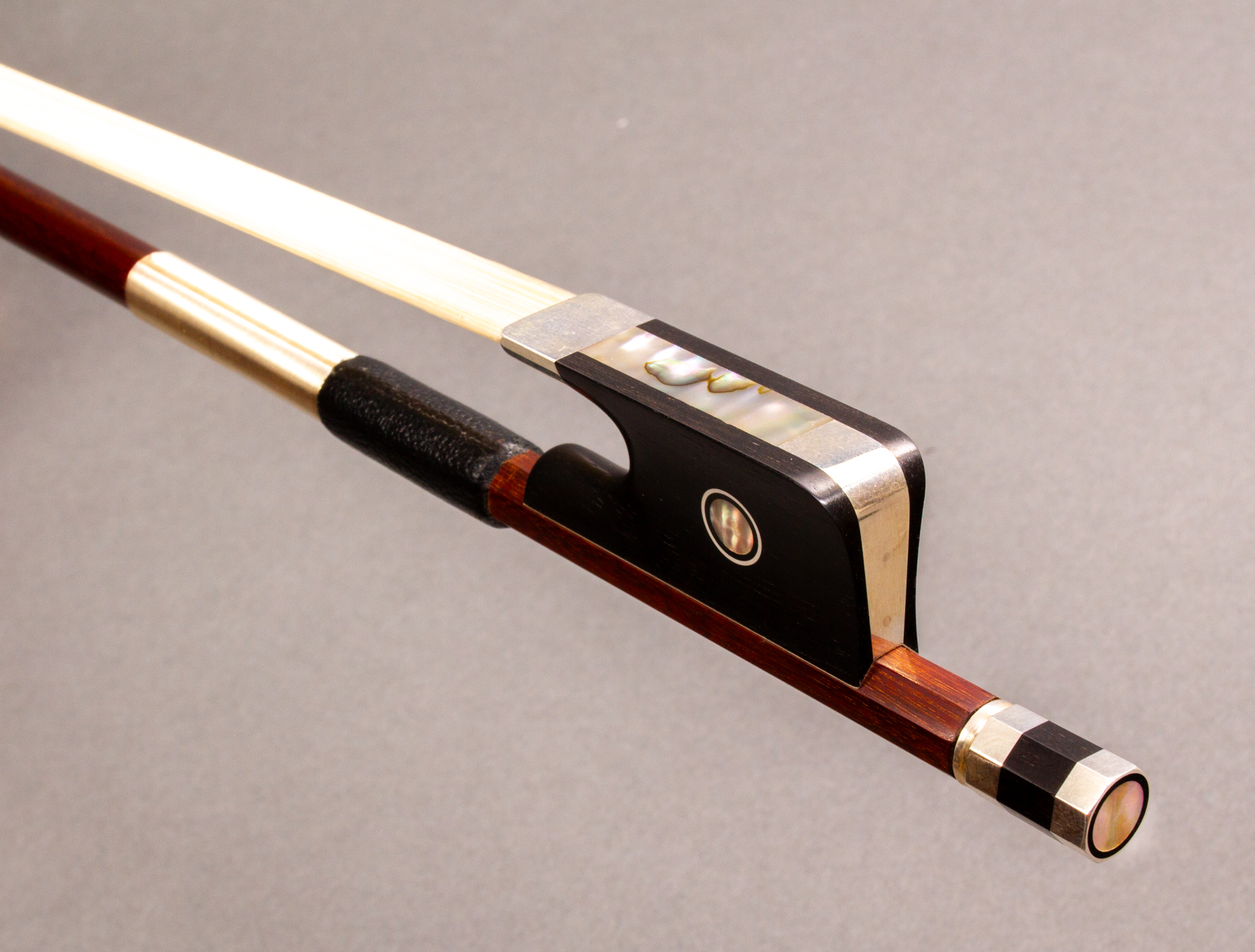 Steffen Kuhnla Silver Mounted Cello Bow - 80.24 Grams | Dolce Violins